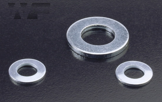 Form A Washer M3 in Zinc Plated Steel - ISO 7089 (DIN 125A) - Westfield ...